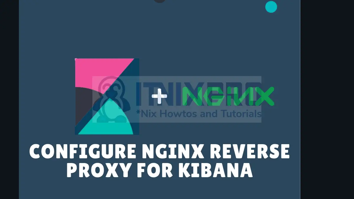 Configure Nginx Reverse Proxy for Kibana - itnixpro.com Configure Nginx Reverse Proxy for Kibana - itnixpro.com
