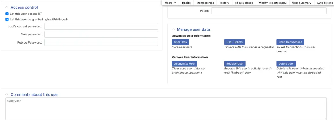 Reset Default Root Password on Request Tracker (RT) - itnixpro.com