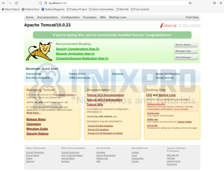 Install Apache Tomcat On Fedora 36 Itnixpro install-apache-tomcat-on-fedora-36-itnixpro