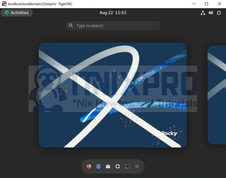 Install VNC Server on Rocky Linux 9 - itnixpro.com Install VNC Server on Rocky Linux 9 - itnixpro.com