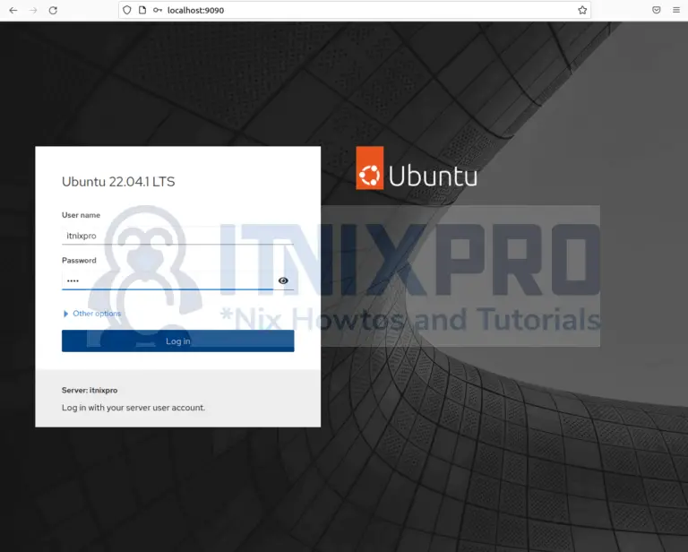 Install Cockpit On Ubuntu 22 04 20 04