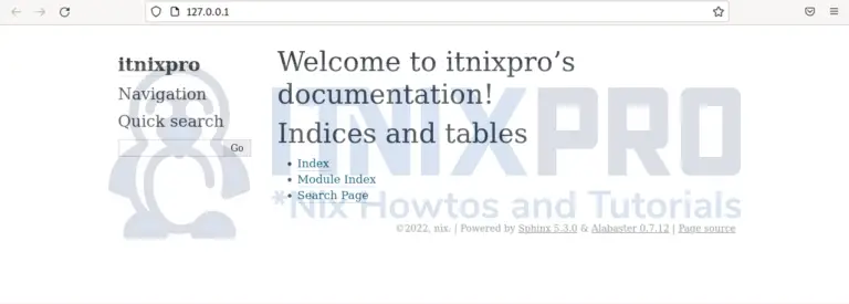 Install Sphinx-Doc on OpenSUSE Linux - itnixpro.com