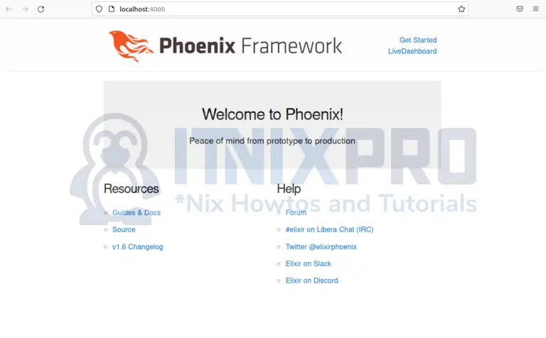 Install Phoenix Framework on Ubuntu 22.04 - itnixpro.com