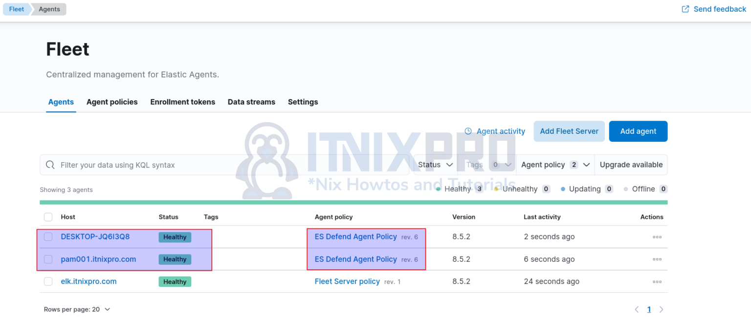 Configure Elastic Endpoint Security Malware Detection and Prevention - itnixpro.com