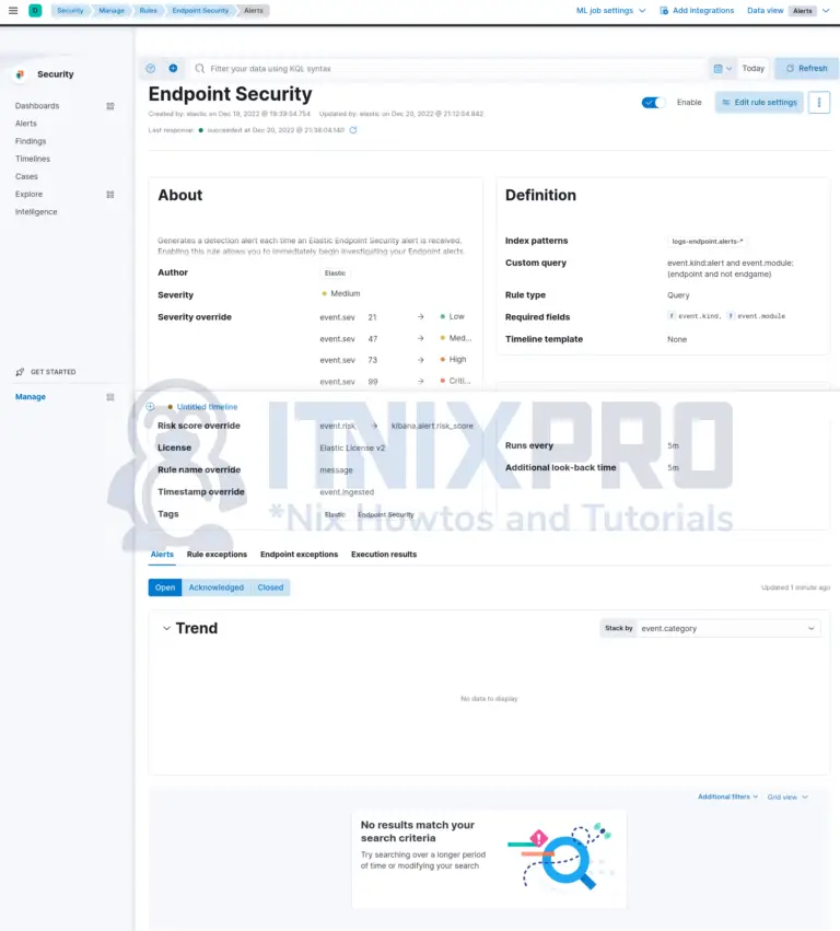 Configure Elastic Endpoint Security Malware Detection and Prevention - itnixpro.com