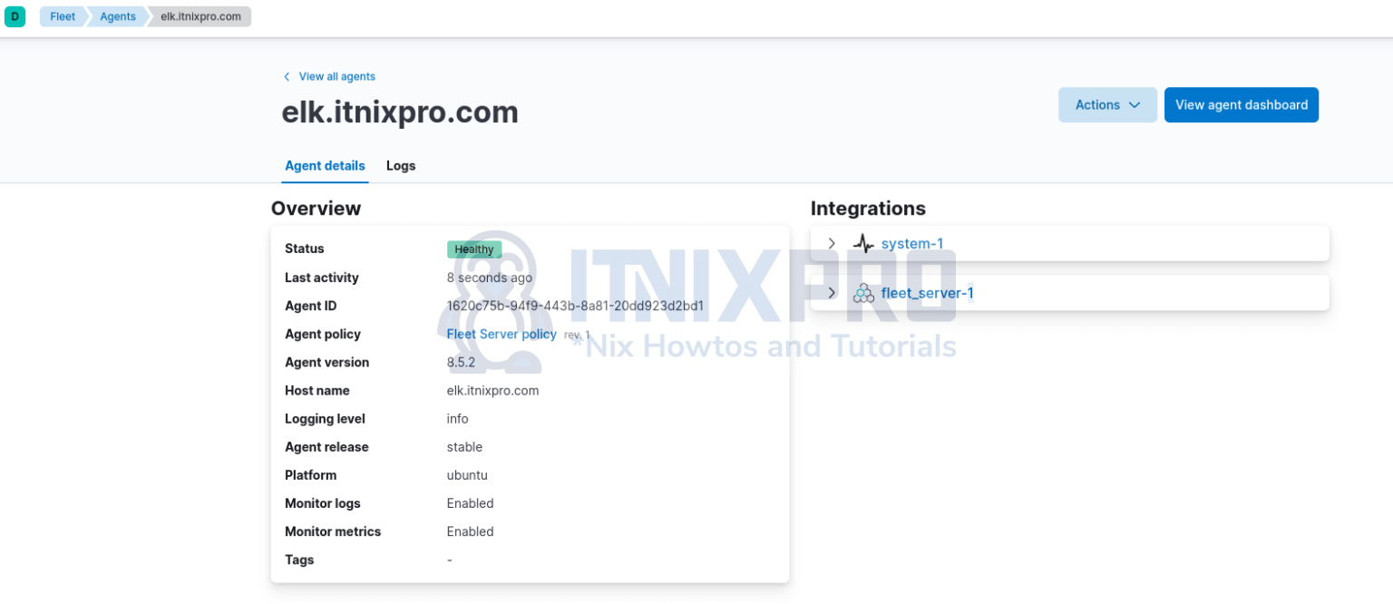 How To Setup Elk Stack Fleet Server
