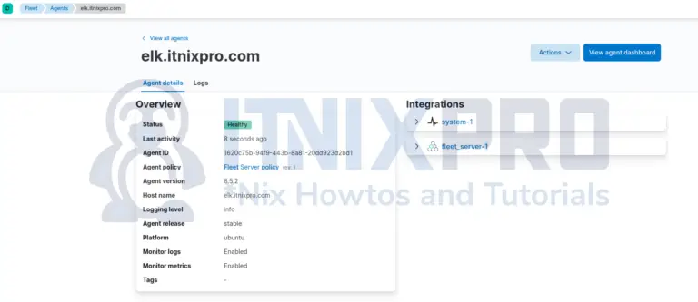 How to Setup ELK Stack Fleet Server - itnixpro.com