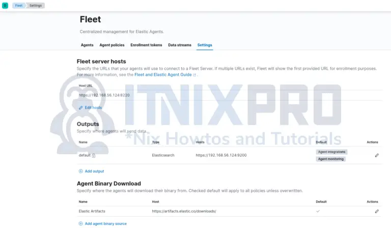 How to Setup ELK Stack Fleet Server - itnixpro.com
