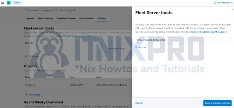 How to Setup ELK Stack Fleet Server - itnixpro.com