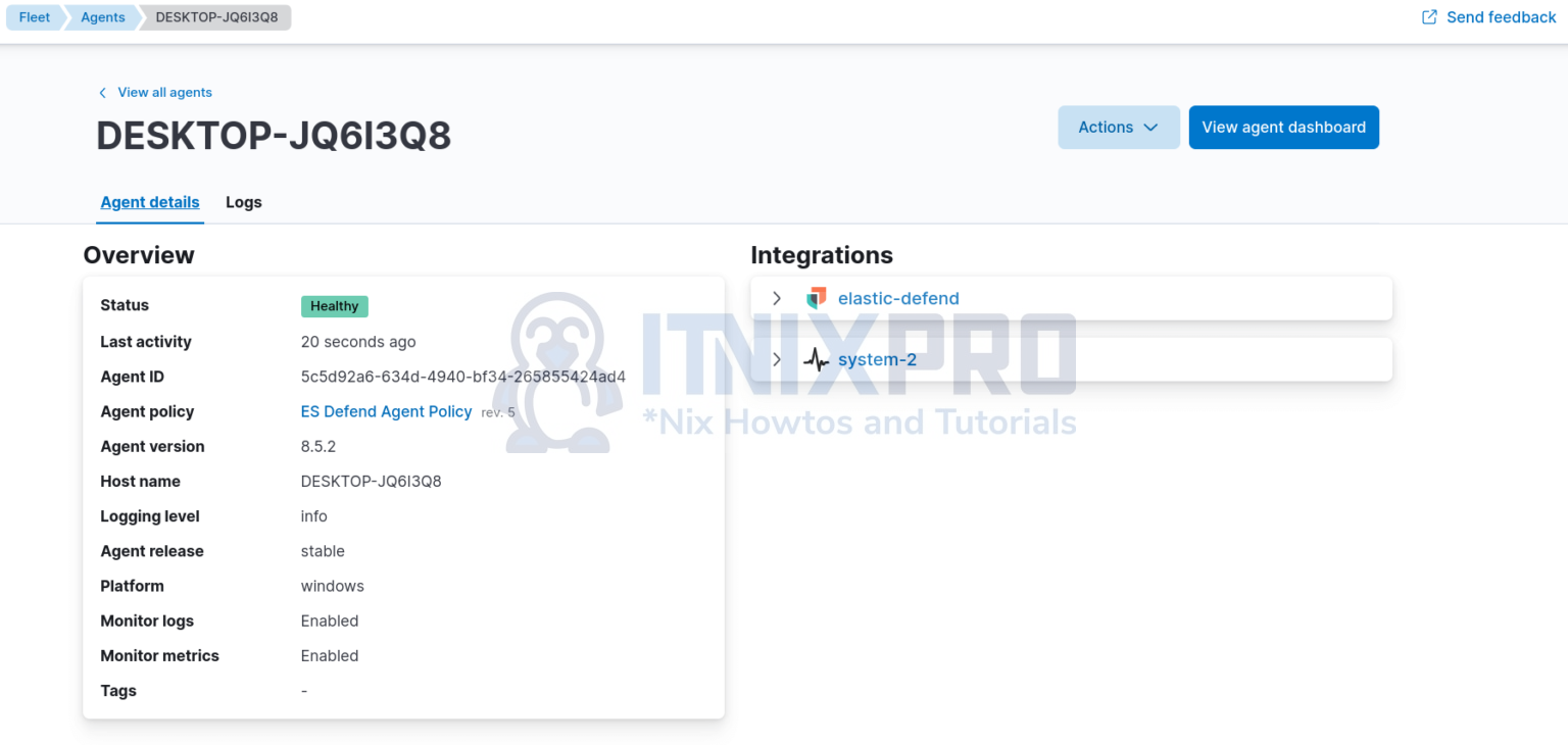 Install Elastic Agents on Windows Systems - itnixpro.com Install Elastic Agents on Windows Systems - itnixpro.com