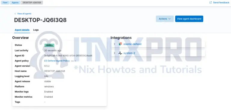 Install Elastic Agents on Windows Systems - itnixpro.com Install Elastic Agents on Windows Systems - itnixpro.com