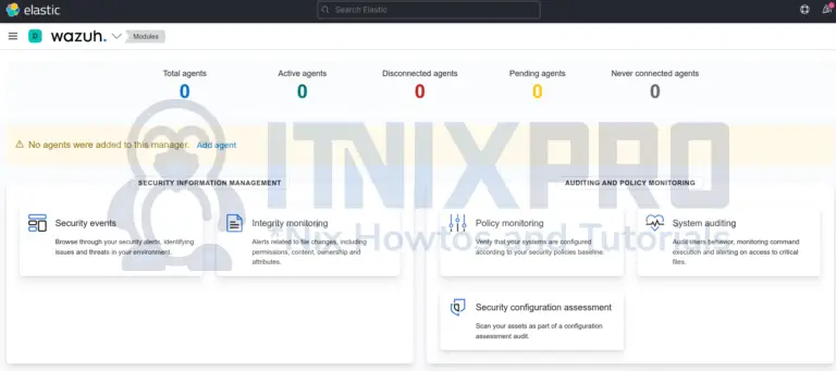 Install Wazuh Server on Rocky Linux - itnixpro.com